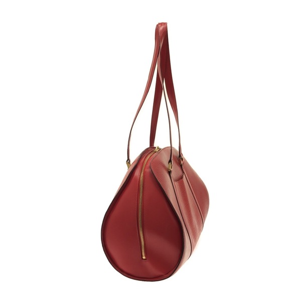 Louis Vuitton | Bags | Louis Vuitton Red Bag Solferino Leather Shoulder ...